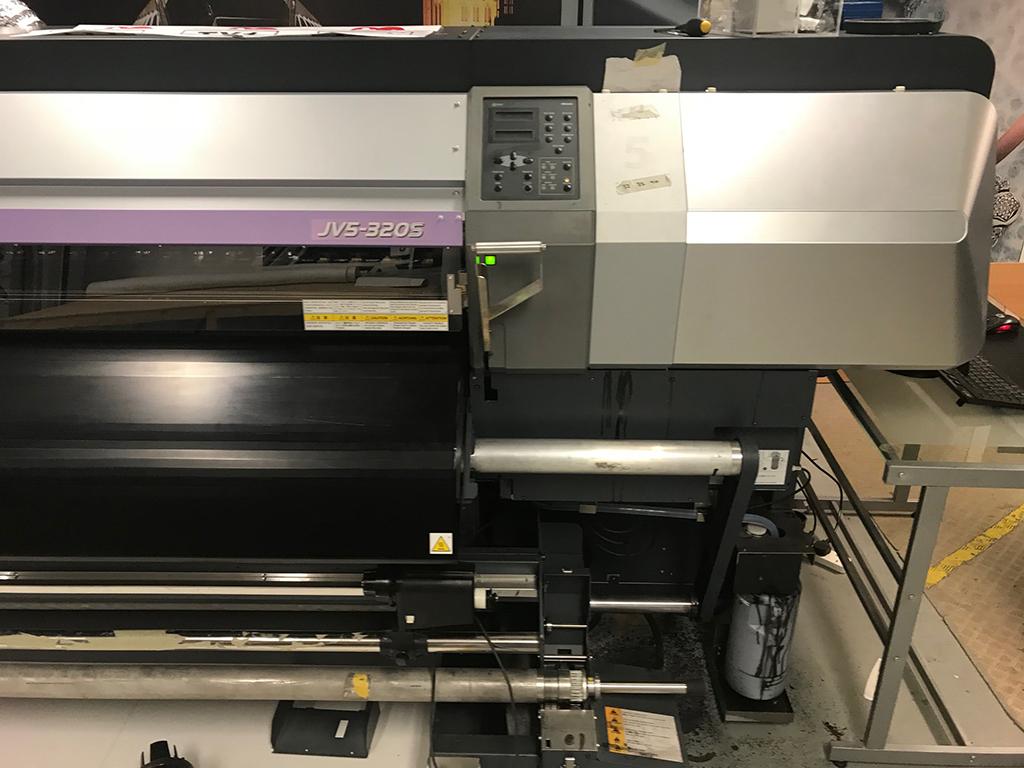 Used Mimaki JV5-320 Solvent Printer